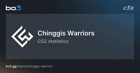 Chinggis Warriors Cs2 Team Statistics And Roster