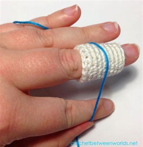 Crochet Between Worlds Pattern Tension Finger Saver