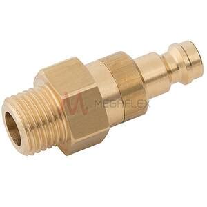 BSPP Male Plugs Brass | Megaflex