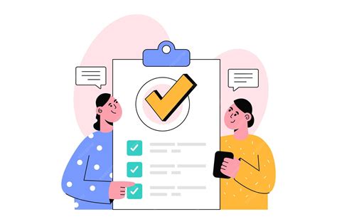Premium Vector Task Complete Flat Style Design Vector Illustration