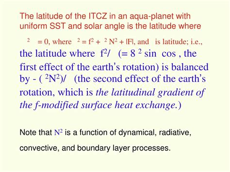 Ppt A Conceptual Explanation For The Double Itcz Bias In Gcm Simulations Powerpoint