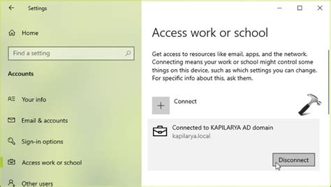 How To Disconnect Windows 10 From A Domain