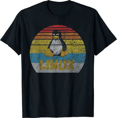 Original Linux Squad Vintage Unix Retro Geek T T Shirt
