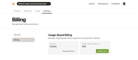 Reword Spending Limit Usage Limit · Issue 12637 · Gitpod Iogitpod · Github
