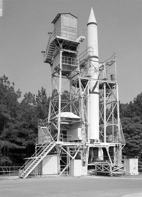 Historic Photo Marshall Space Flight Center Redstone Rocket Missile Test Stand Dodd Road