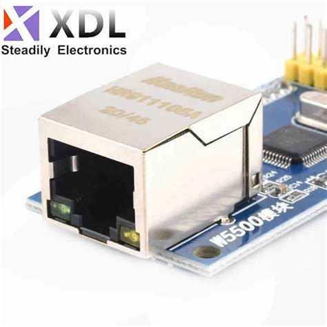 10pcs W5500 Ethernet Network Module Hardware Tcp Ip 51 Stm32 Microcontroller Program Over W5100 