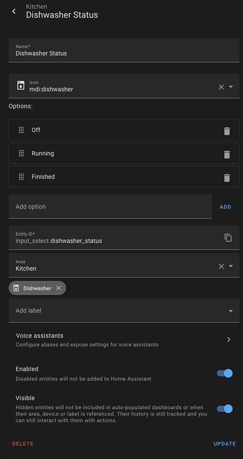 Template Sensor Vs Input Select Configuration Home Assistant Community