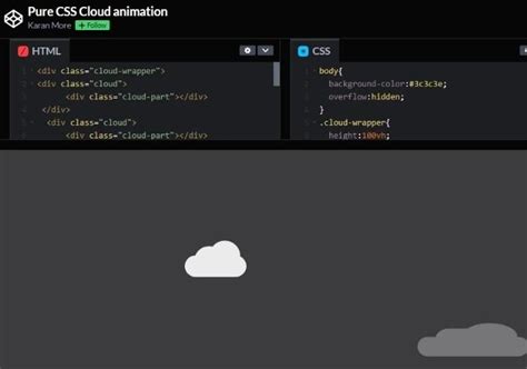 19 Best Css Clouds Examples Webtopic