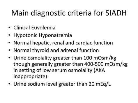 Ppt Hyponatremia And Hypernatremia Powerpoint Presentation Id526805