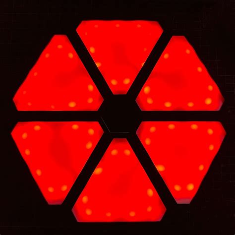 Hexagonal Led Light Panel Glowforge Shop