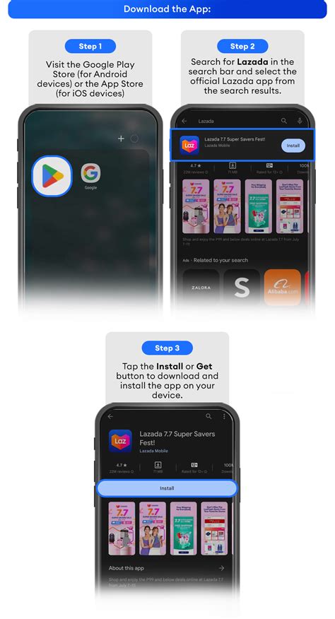 How Do I Use The Lazada App Lazada