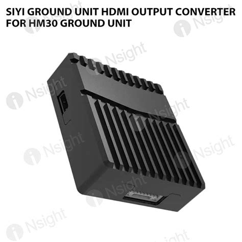 Siyi Ground Unit Hdmi Output Converter For Hm30 Ground Unit Insightfpv