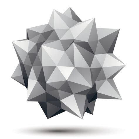 Premium Vector Vector Digital 3d Abstraction Geometric Polygonal