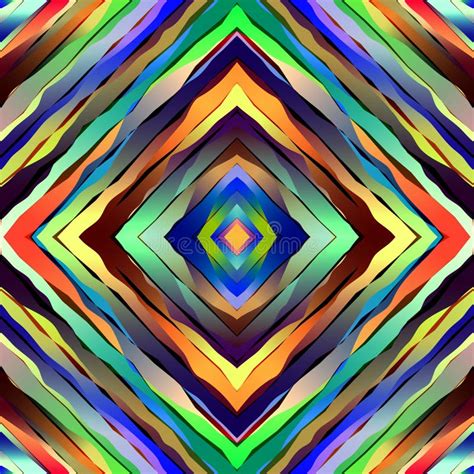 Abstract Seamless Geometric Pattern Geometric Vector Image Symmetric