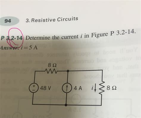 Solved Determine The Current I In Figure P 3 2 14