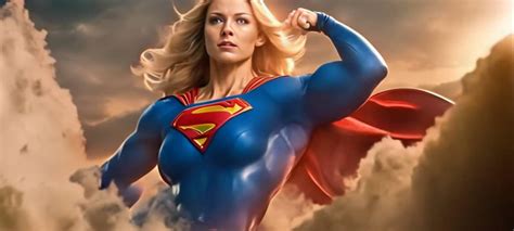 Supergirl Female Muscle Growth Animation By Fmgaiart On Deviantart