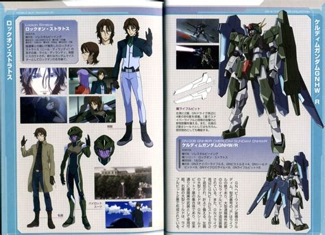 【一曰acg】电击数据收集 机动战士高达00第二季 设定集 gn 0000 00高达 日文原版 哔哩哔哩