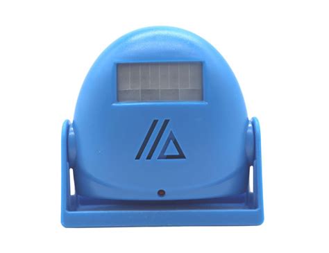 Wireless Infrared Motion Sensor Voice Prompter Warning Alarmdoorbell Blue Leroy Merlin South