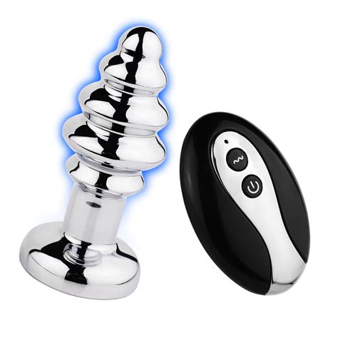 Threaded Metal Five Bead Anal Plug Adult Toy And Sex Product