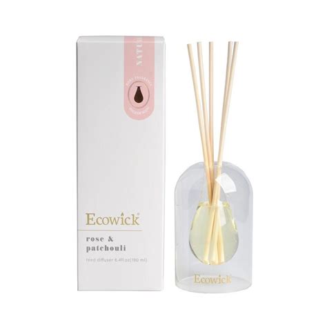 Ecowick Rose And Patchouli Reed Diffuser 6 4fl Oz 180ml Big W