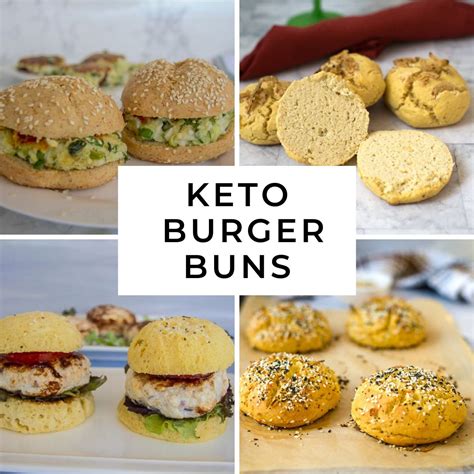 8 Keto Burger Buns