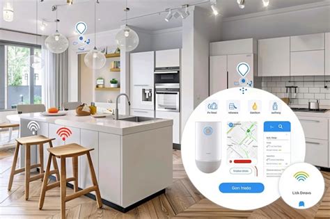 Smart Home Automation System Managing Modern Kitchen Appliances