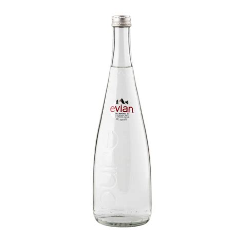 Evian Natural Mineral Water In Glass Bottle 750 Ml Za