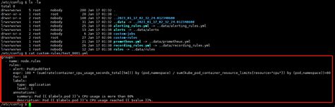 Configuration Rule Files Is Not Available · Issue 11855 · Prometheus Prometheus · Github