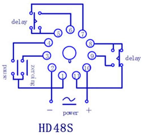Pin Timer Relay Wiring Diagram