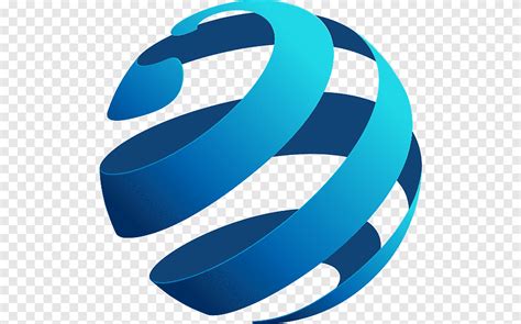 글로브 로고 케이스 기타 파랑 Png Pngegg