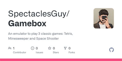 Github Spectaclesguy Gamebox An Emulator To Play Classic Games Tetris Minesweeper And