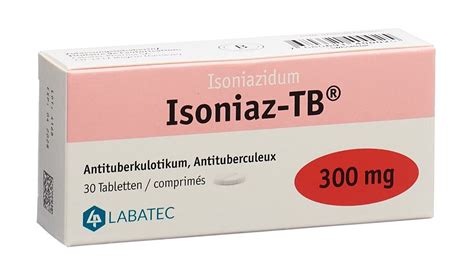 Isoniazide Tabl 300 Mg Blist 30 Stk Online Bestellen