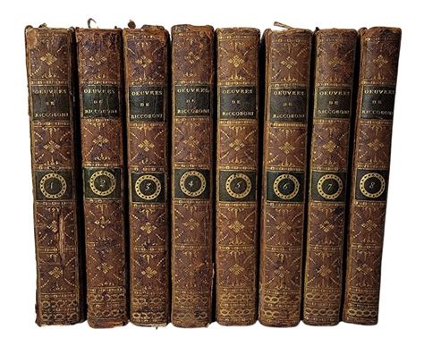 Madame Riccoboni Œuvres Complettes De Madame Riccoboni 1786