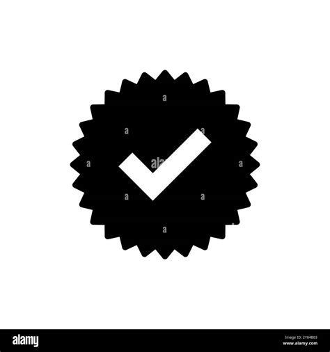 Verified Icon Vector Verification Check Mark Approved Sign And Symbol Stock Vector Image And Art