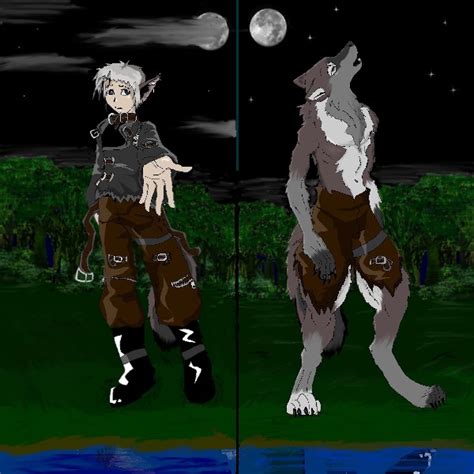 Werewolf Human Form Art