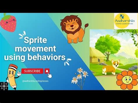 Sprite Movement Using Behaviors Sprite Lab CODE ORG