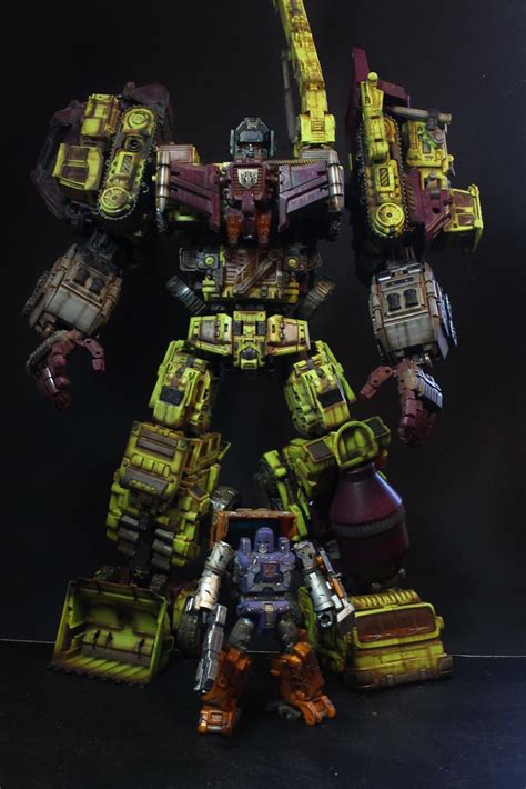 NBK Devastator custom painted. | Got this 3rd party Devastat… | Flickr