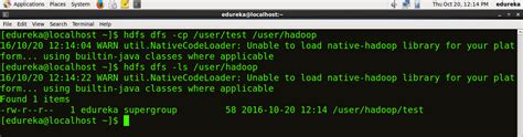 Hdfs Commands Hadoop Shell Commands To Manage Hdfs Edureka