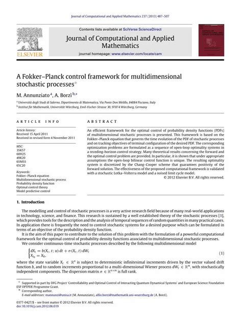 Pdf A Fokker Planck Control Framework For Multidimensional Stochastic Processes Dokumen Tips