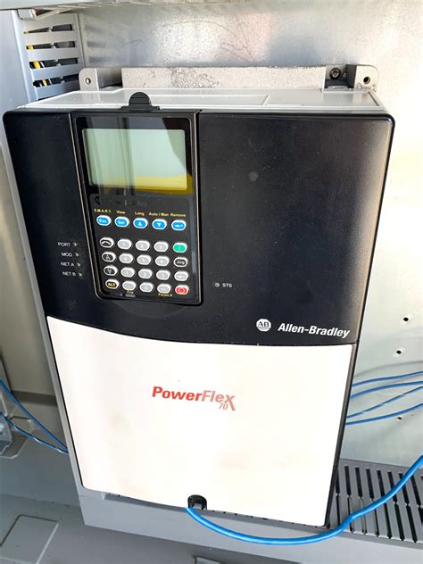 Haskell Mcc Control Panel With Allen Bradley Plc And Power Flex 525 Vfd