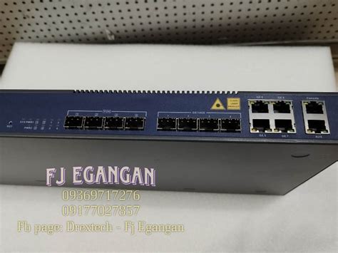 Vsol V1600d4 Dp 2ac Epon Olt 4 Port Epon 4ge Rj45 10ge Sfp Dual Power With 4pcs Sfp Px