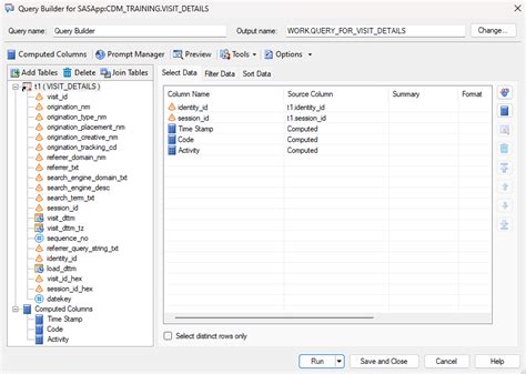 Preparing Data For A Path Analysis In Sas Enterprise Guide