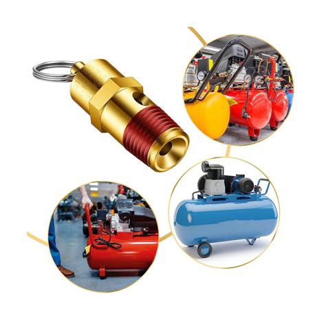 수 Npt 안전 밸브 압력 릴리프 밸브 공기 압축기 체크 밸브 150 Psi 설정 압력 14 인치 4 개 배관