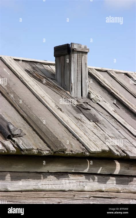 Photo Of A Rural Structure With A Pipe Stock Photo Alamy