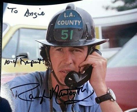 My Randy Mantooth Autograph Randolph Mantooth 1970s Tv Shows