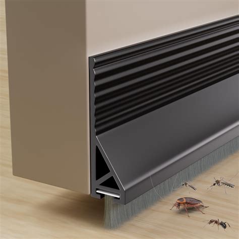 39 Door Sweep For Bottom Of Door With Brushsilicone Under Door Draft