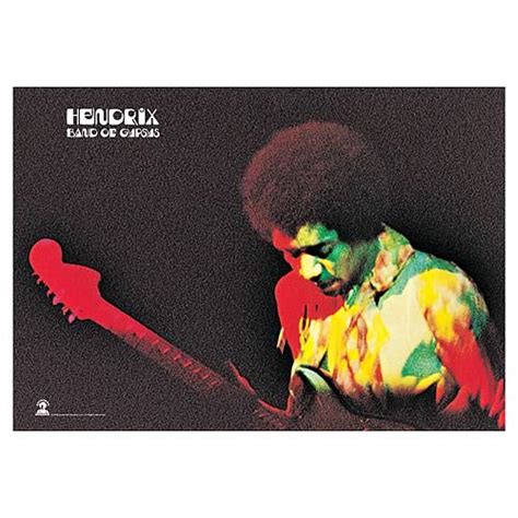 Jimi Hendrix Band Of Gypsys Fabric Poster Wall Hanging