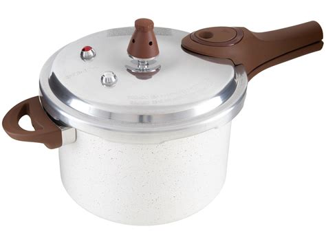 Panela De Pressão Brinox 4 2l Bege Vanilla Ceramic Life Pressure
