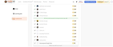Dsa Codingjourney Code360 Problemsolving Learningneverstops