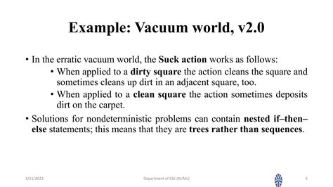Aisession 11 Searching With Non Deterministic Actions And Partial Observations Pptx